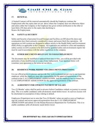 Contract 2018 | PDF