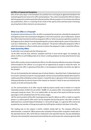 indian Contract act notes | PDF