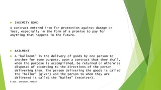 An introduction to Indian Contract Act, 1872 by Shraddha Pandit | PPTX