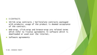 An introduction to Indian Contract Act, 1872 by Shraddha Pandit | PPTX | Marriage and Civil ...