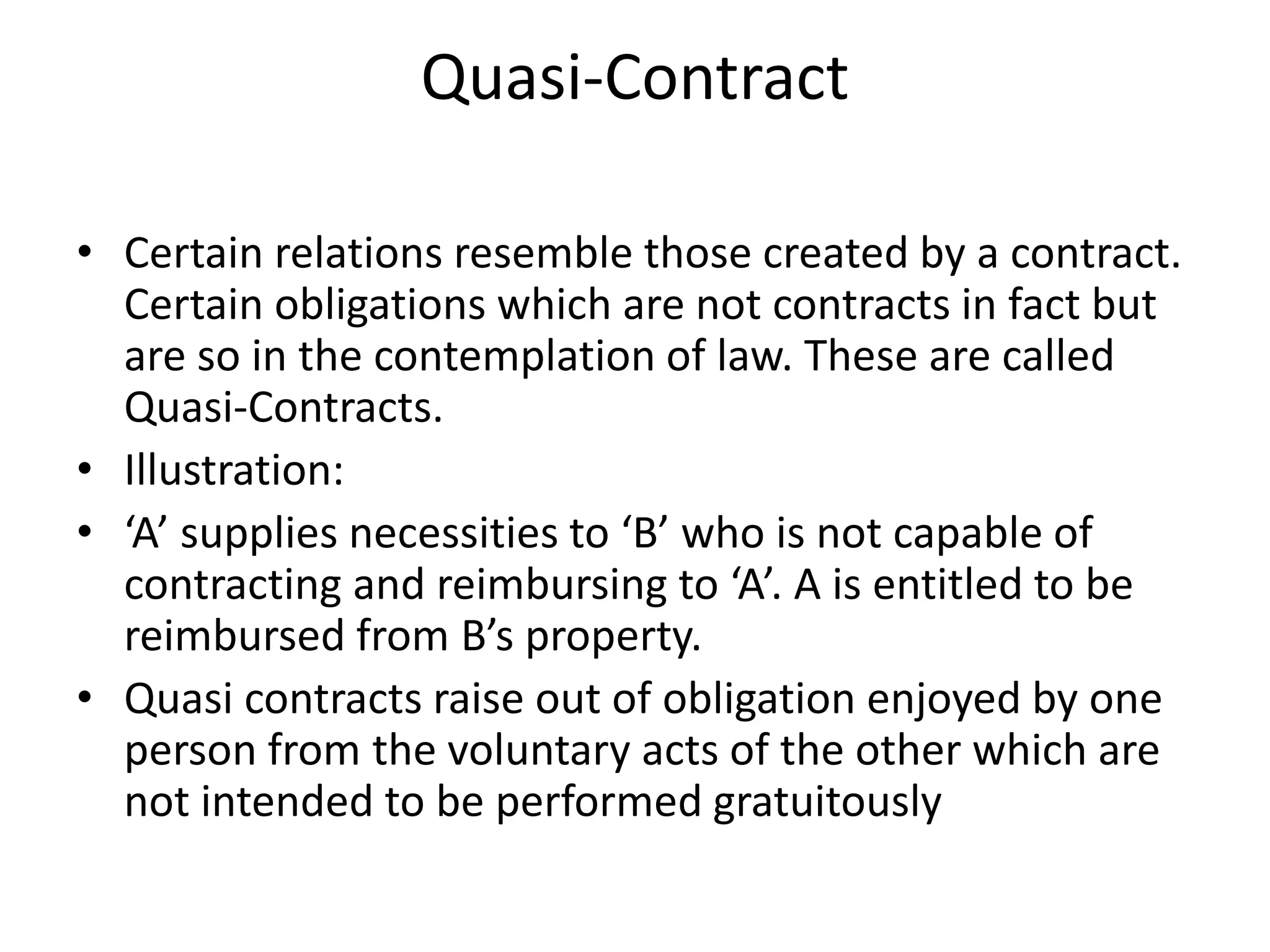 Contract act kinds of contract | PPTX