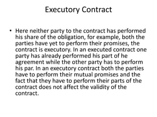 Contract act kinds of contract | PPT
