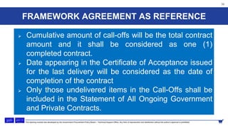 Contract Administration - Topic 7 Framework Agreement.pdf