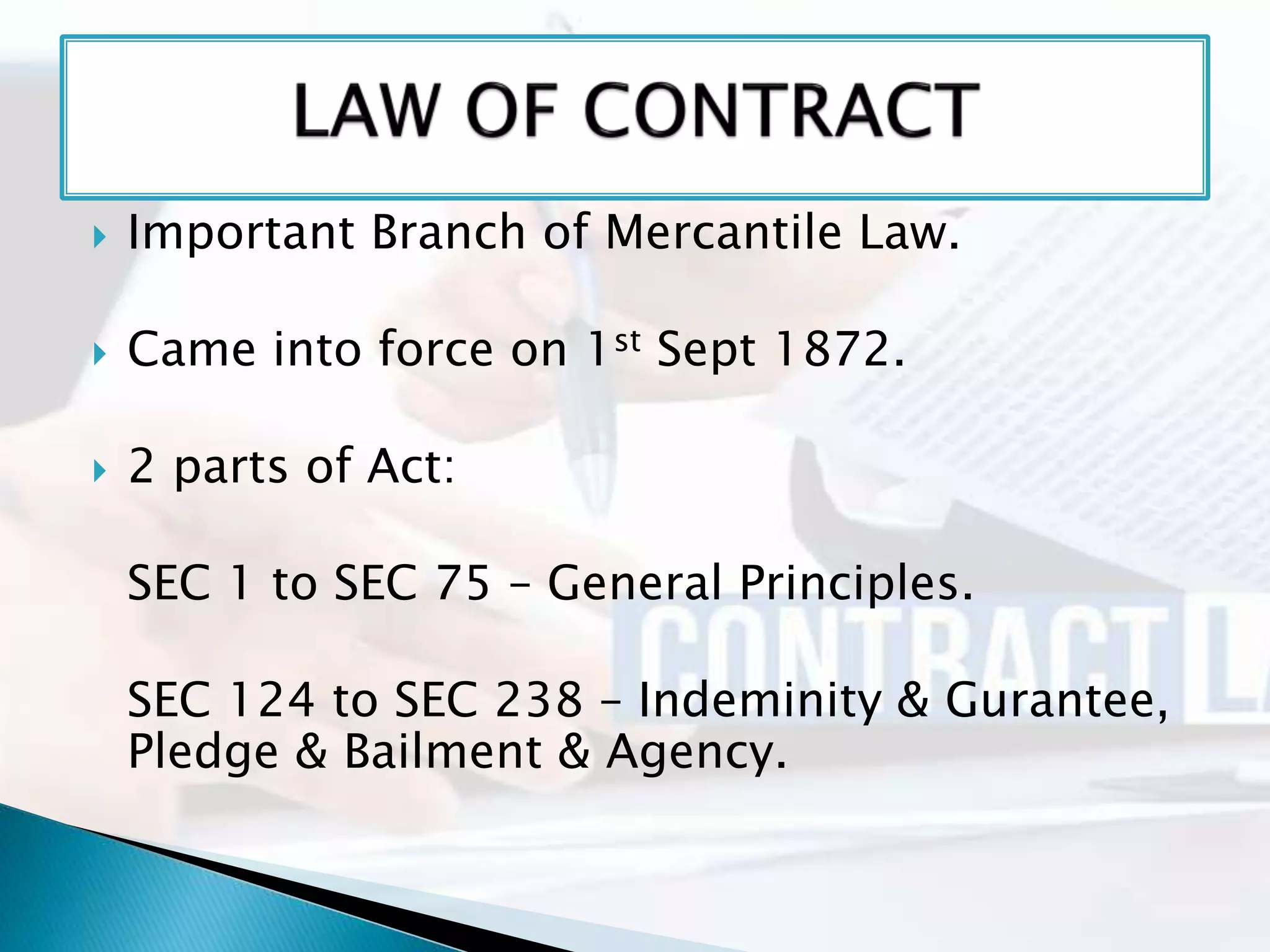 Contract and its essentials | PPTX