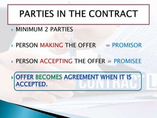 Contract and its essentials | PPTX