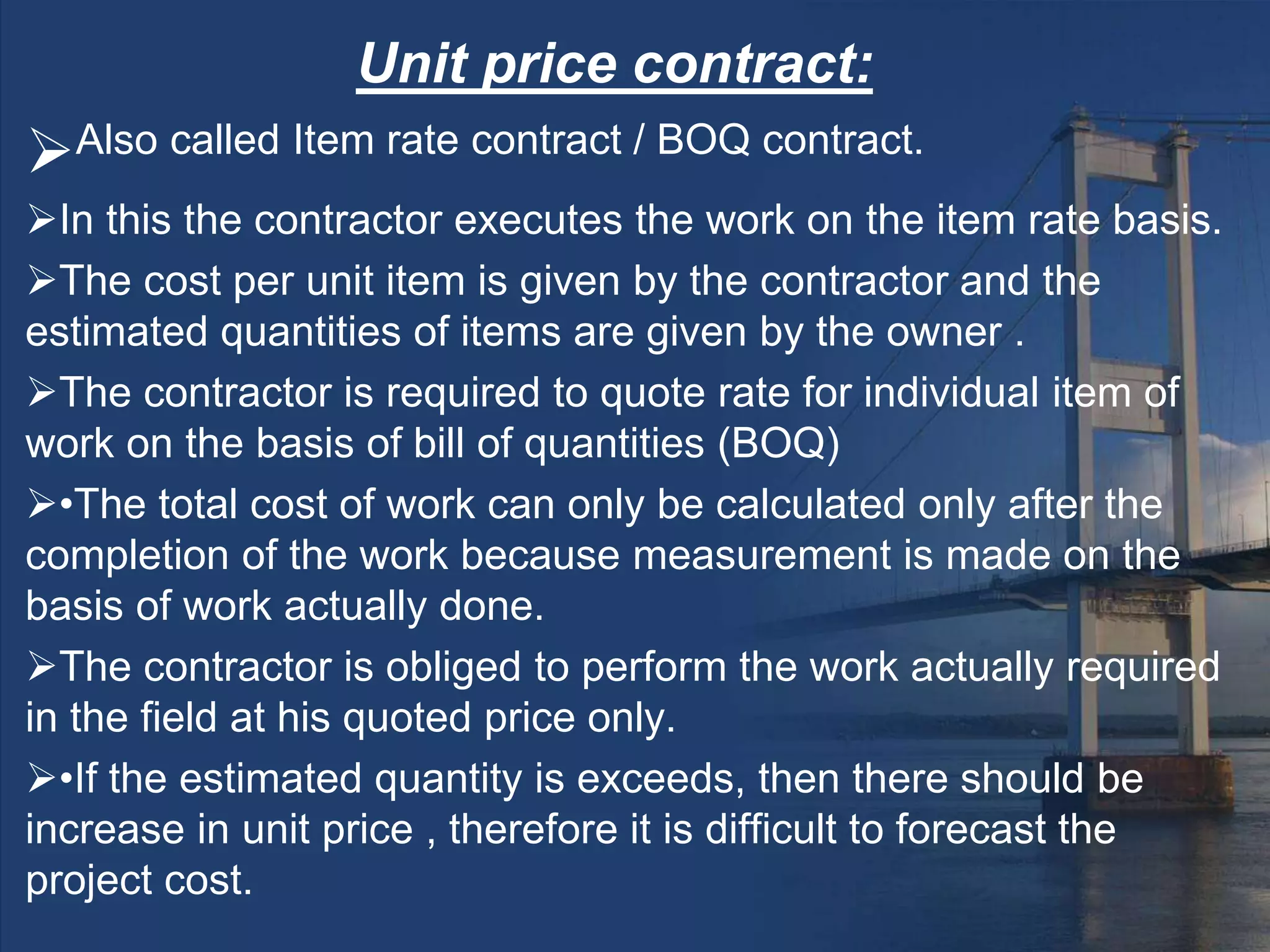 Contracts and their types | PPTX