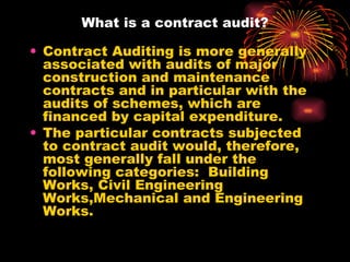 Contract audit | PPT