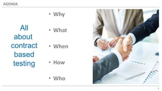 Contract-based Testing Approach as a Tool for Shift Lef | PPT
