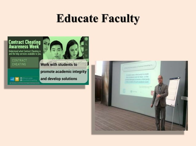 Contract cheating: Academic Dishonesty In Higher Education | PPTX ...