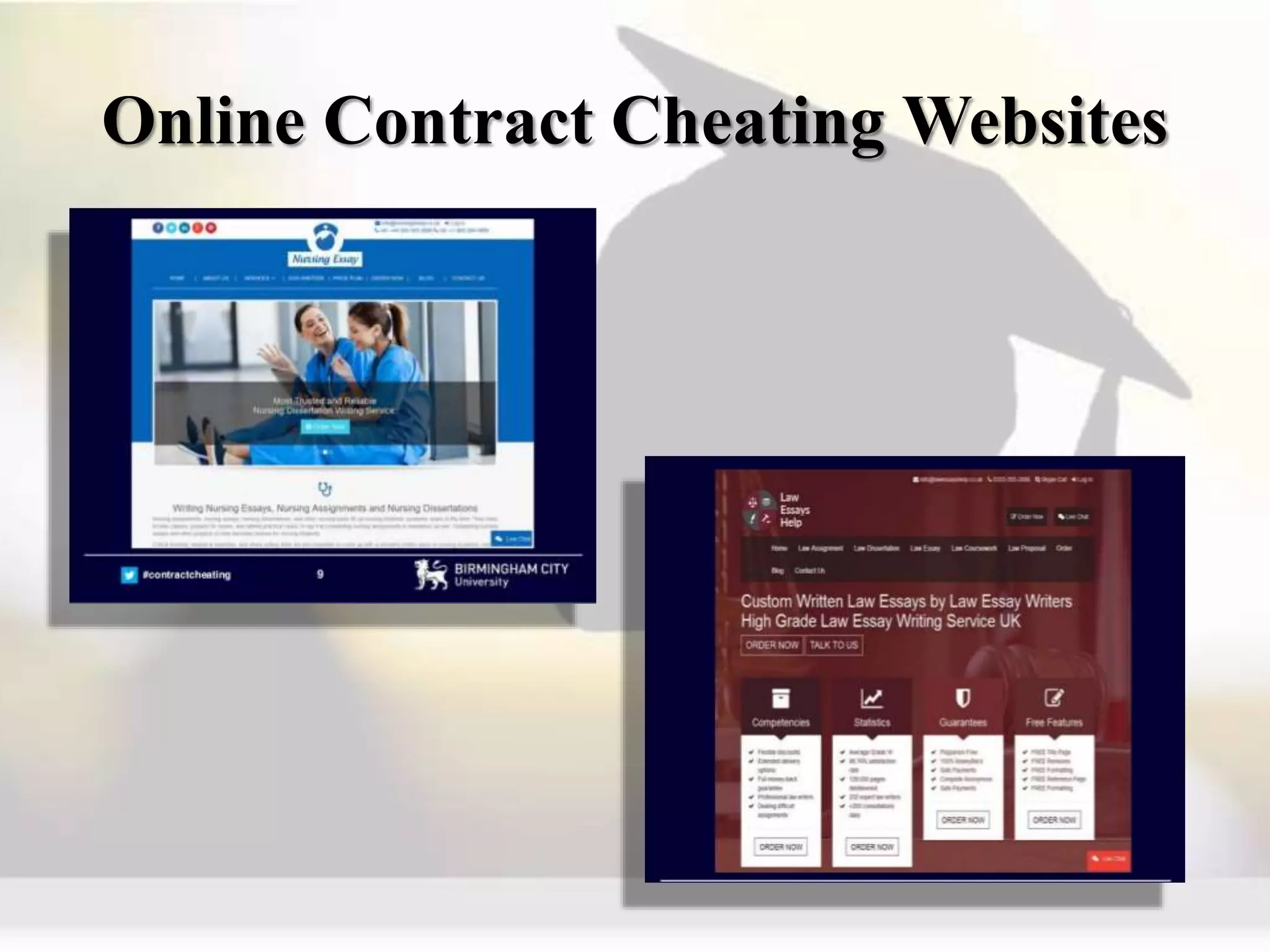 Shadow Scholars : Contract Cheating | PPT
