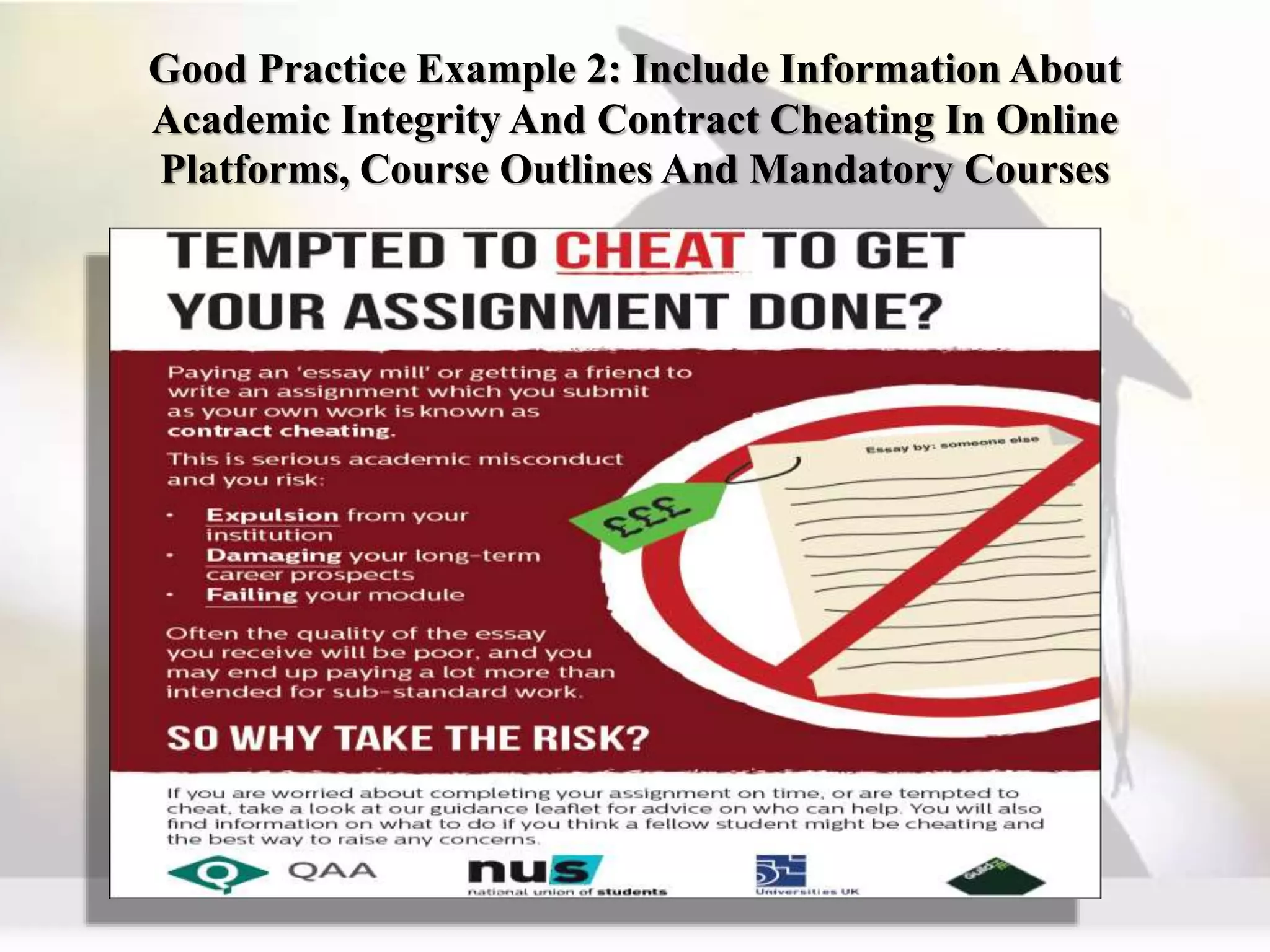 Shadow Scholars : Contract Cheating | PPT