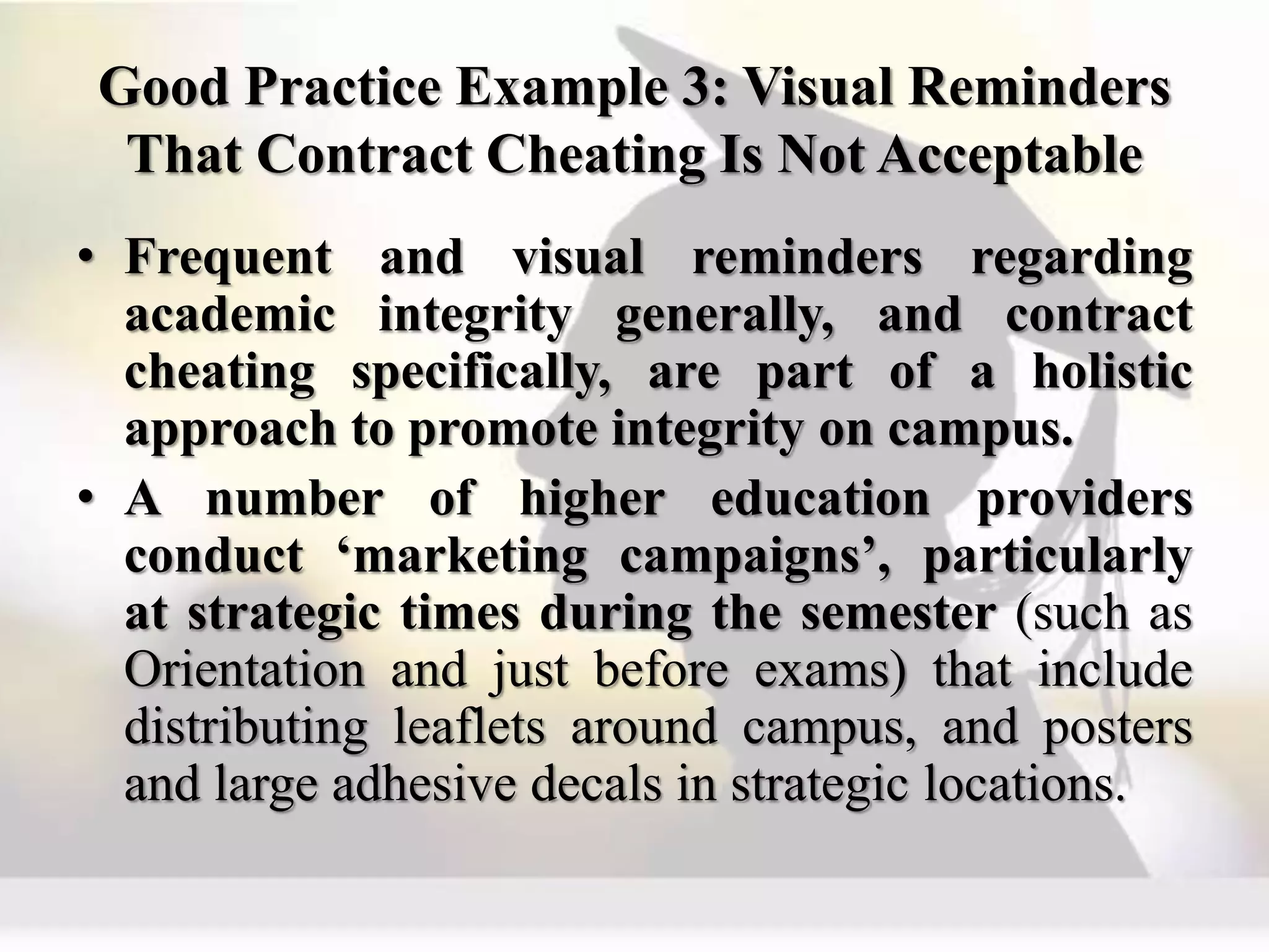 Shadow Scholars : Contract Cheating | PPT