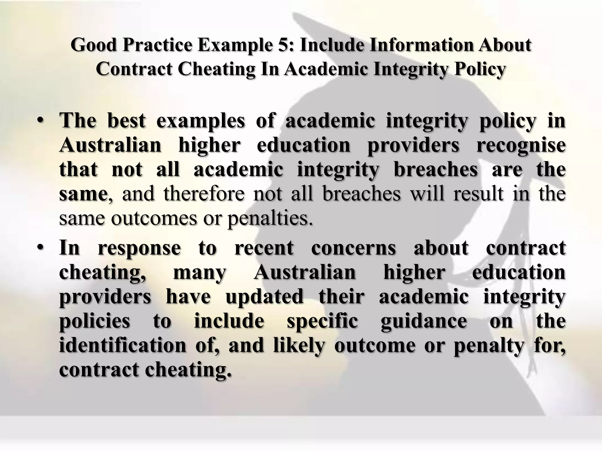 Shadow Scholars : Contract Cheating | PPT