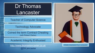 Contract Cheating – Solutions for Prevention and Identification ...