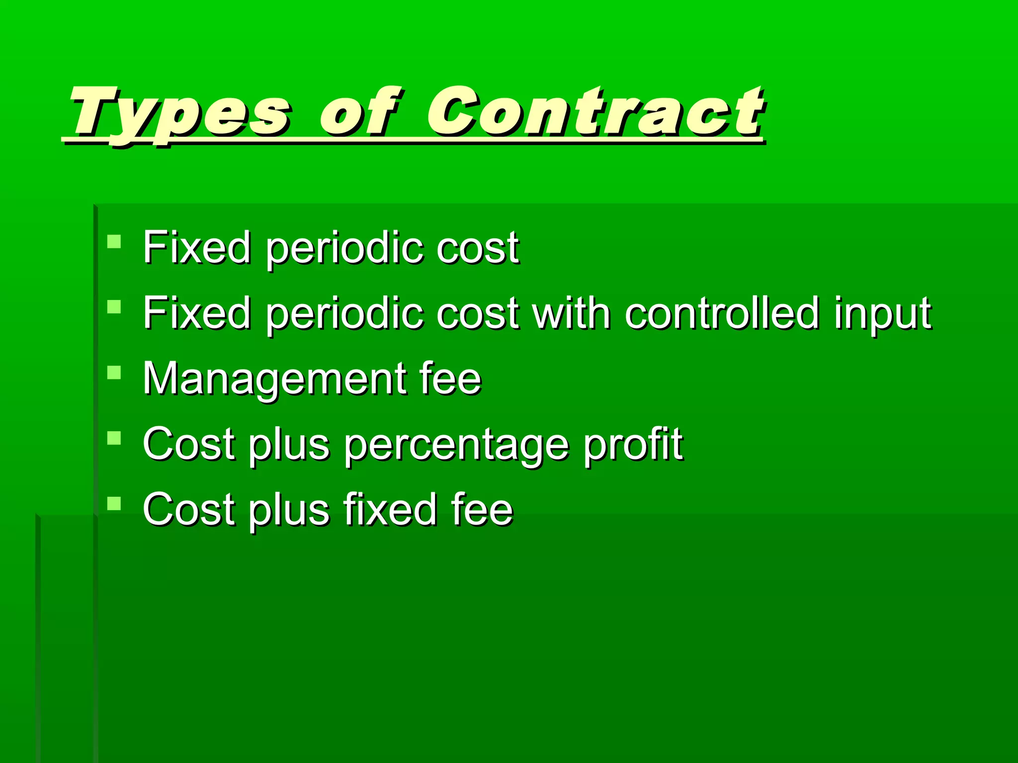 Contract Services | PPT