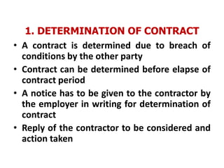 Contract Conditions | PPTX