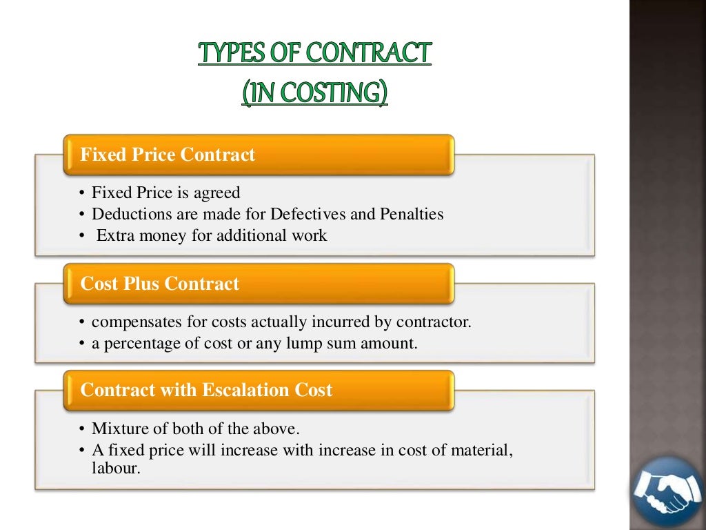 Contract Costing Contract Costing