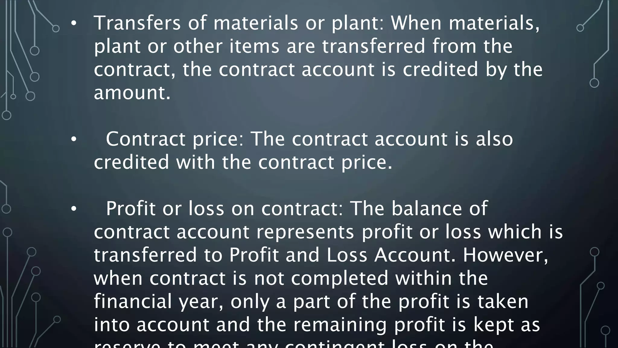 Contract costing, BCOM (HONS) | PPT