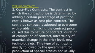 Contract costing, BCOM (HONS) | PPTX