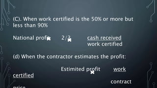 Contract costing, BCOM (HONS) | PPTX