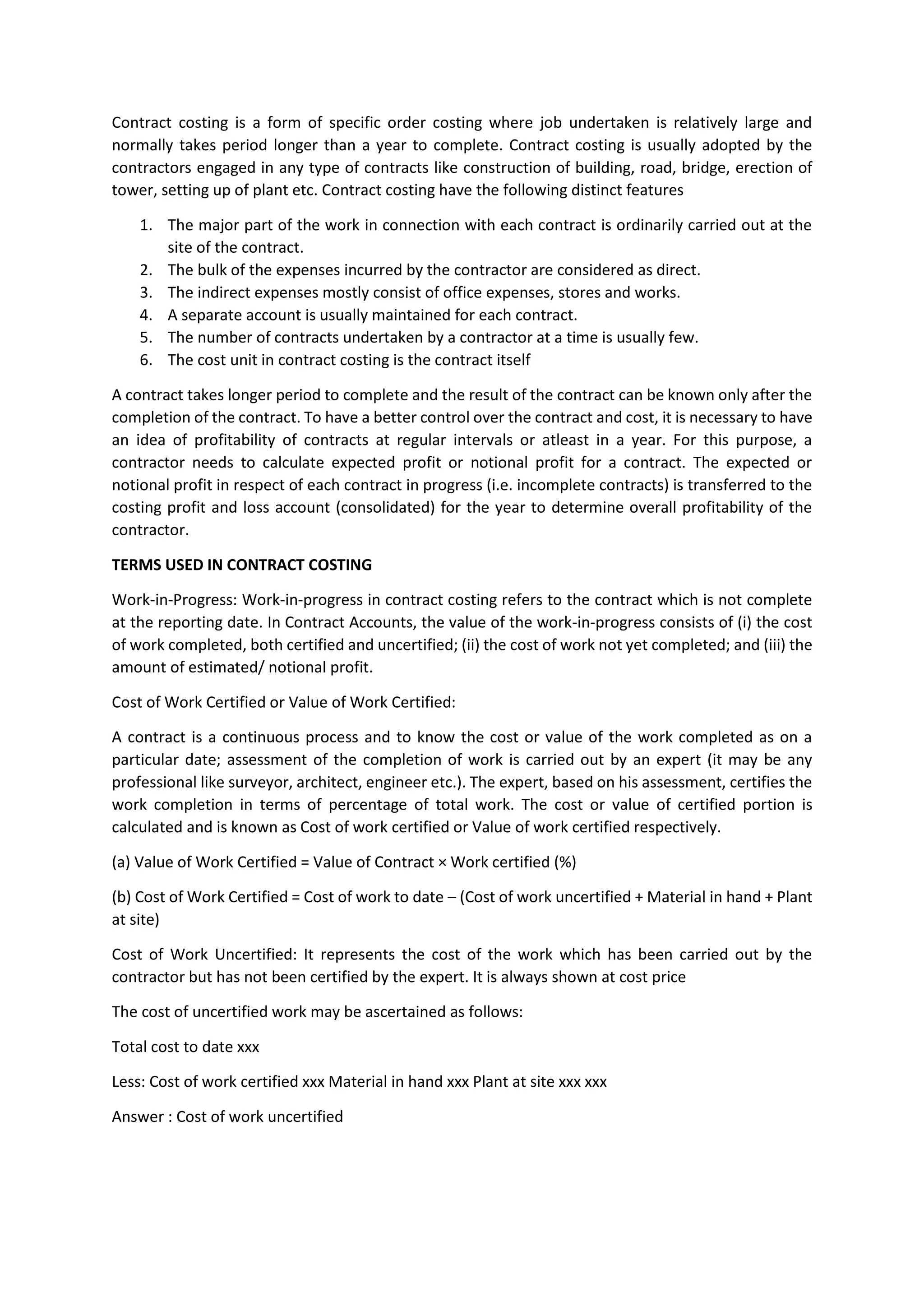Contract Costing NOtes.docx