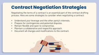 Best Practices and Tips for Contract Drafting - Contract Bazar | PPTX