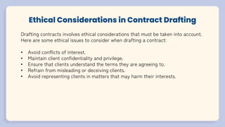 Best Practices and Tips for Contract Drafting - Contract Bazar | PPTX