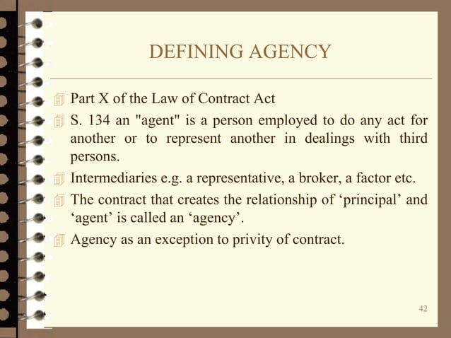 Principle of Contract Drafting & Agency.pptx