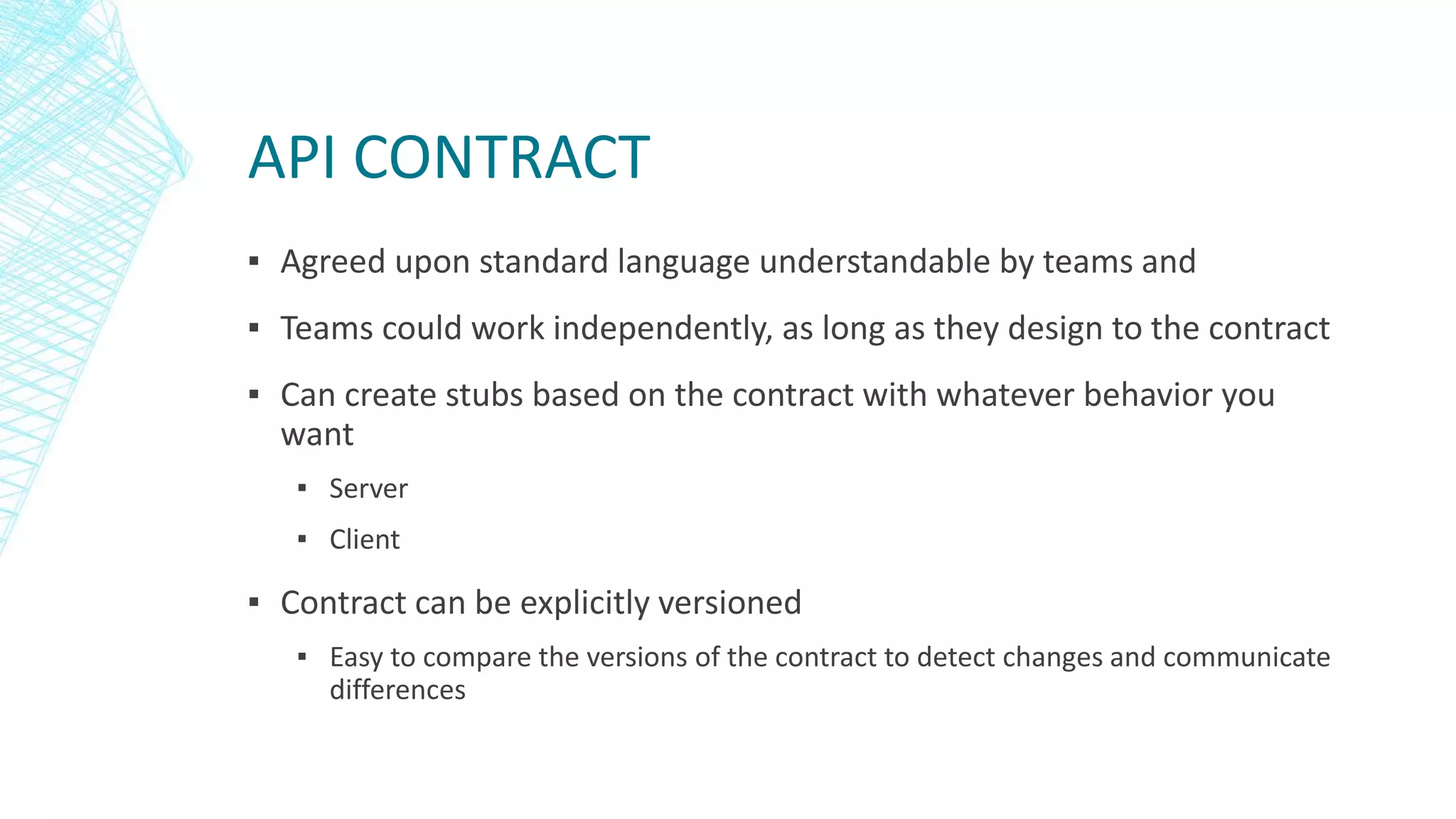 Contract driven development | PPT
