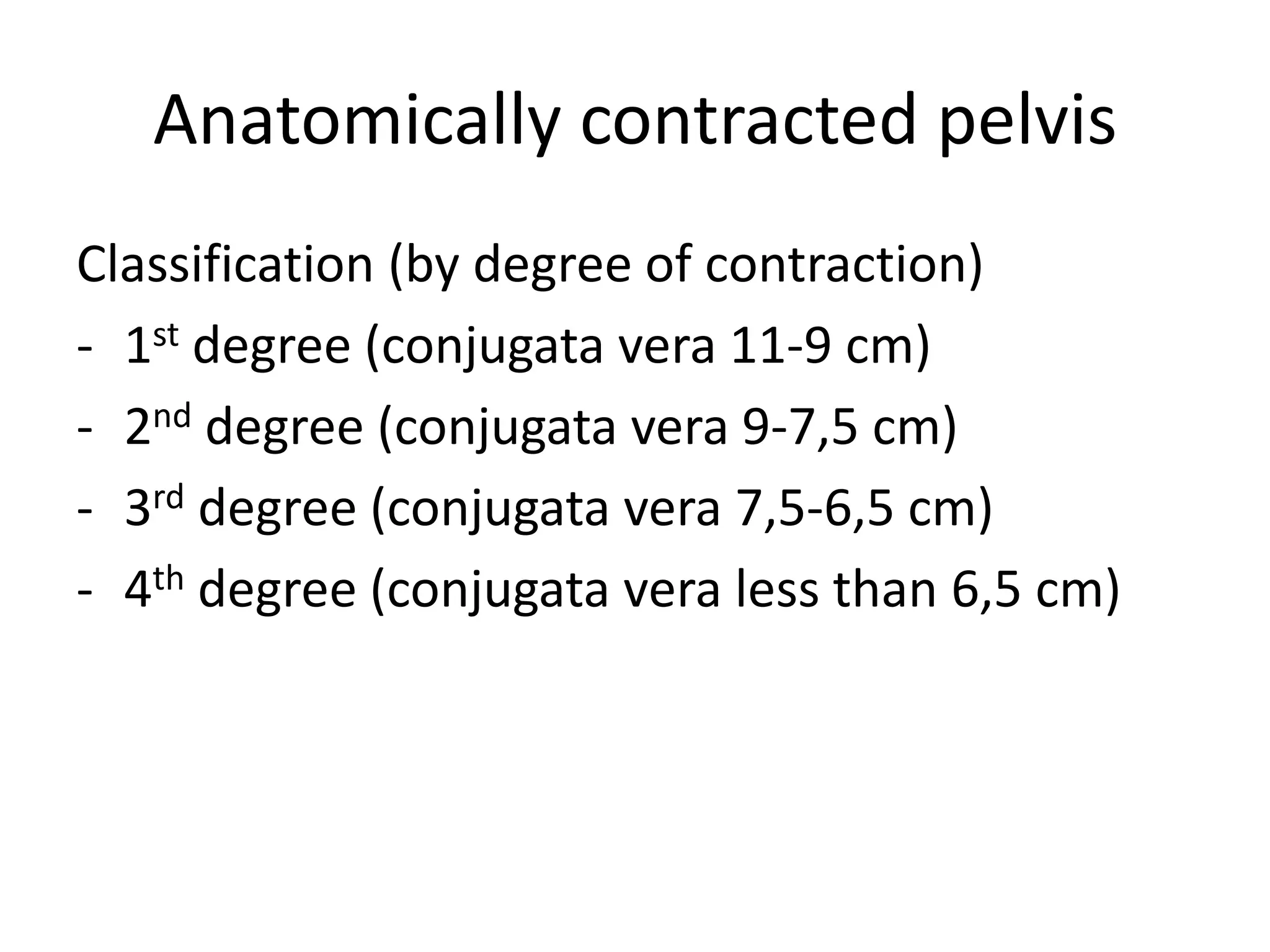 Contracted pelvis | PPTX