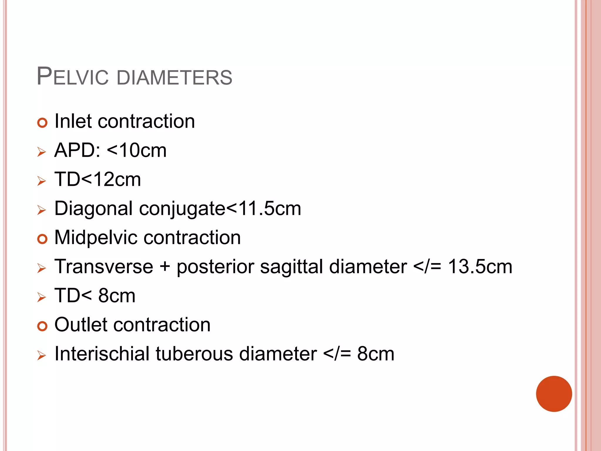 Contracted pelvis | PPTX