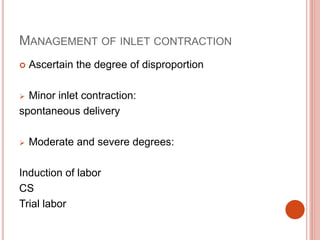 Contracted pelvis | PPTX