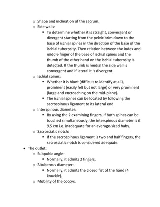 Contracted Pelvis | PDF