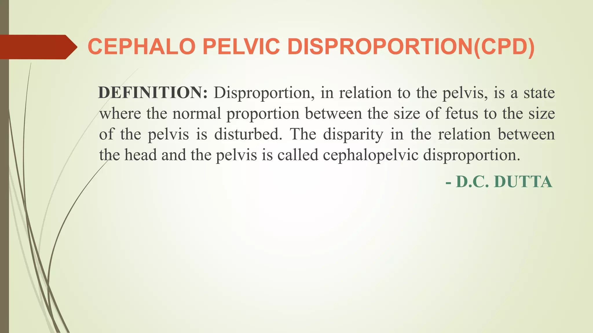 Contracted pelvis | PPTX