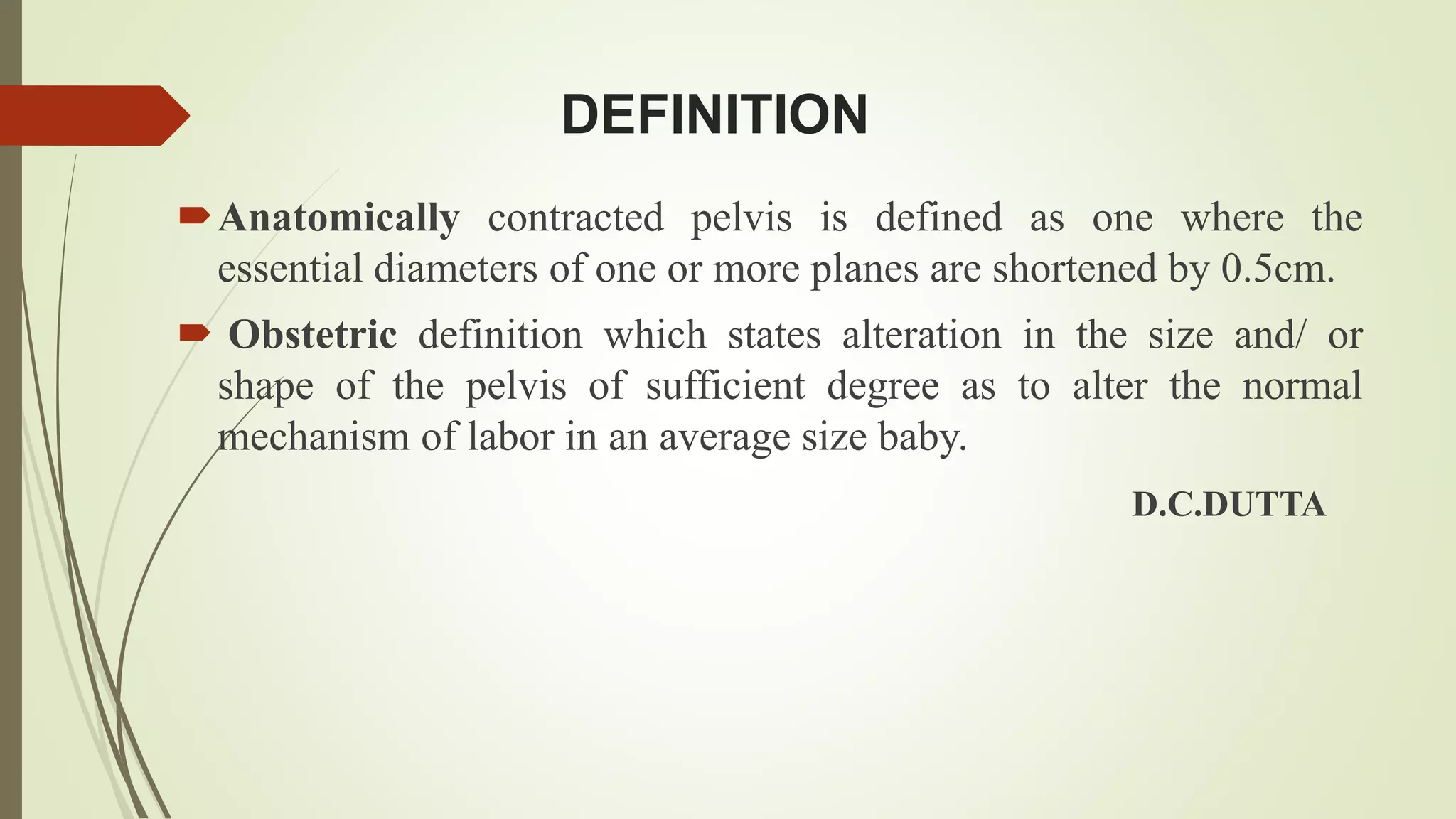 Contracted pelvis | PPTX