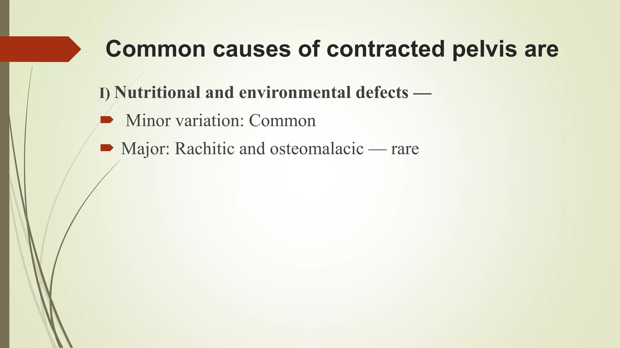 Contracted pelvis | PPTX