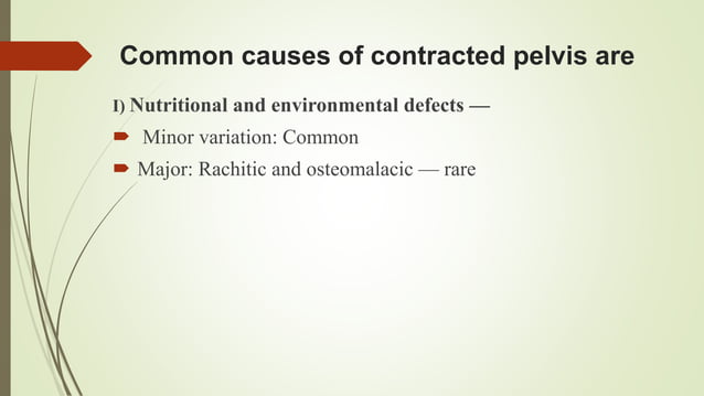 Contracted pelvis | PPTX