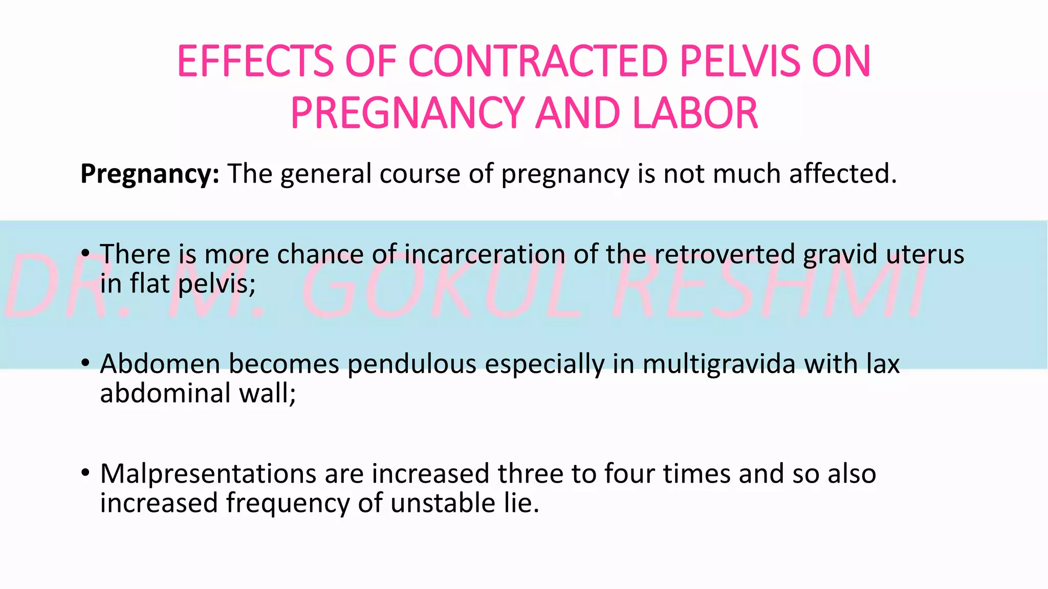 Contracted pelvis - CEPHALOPELVIC DISPROPORTION | PPTX