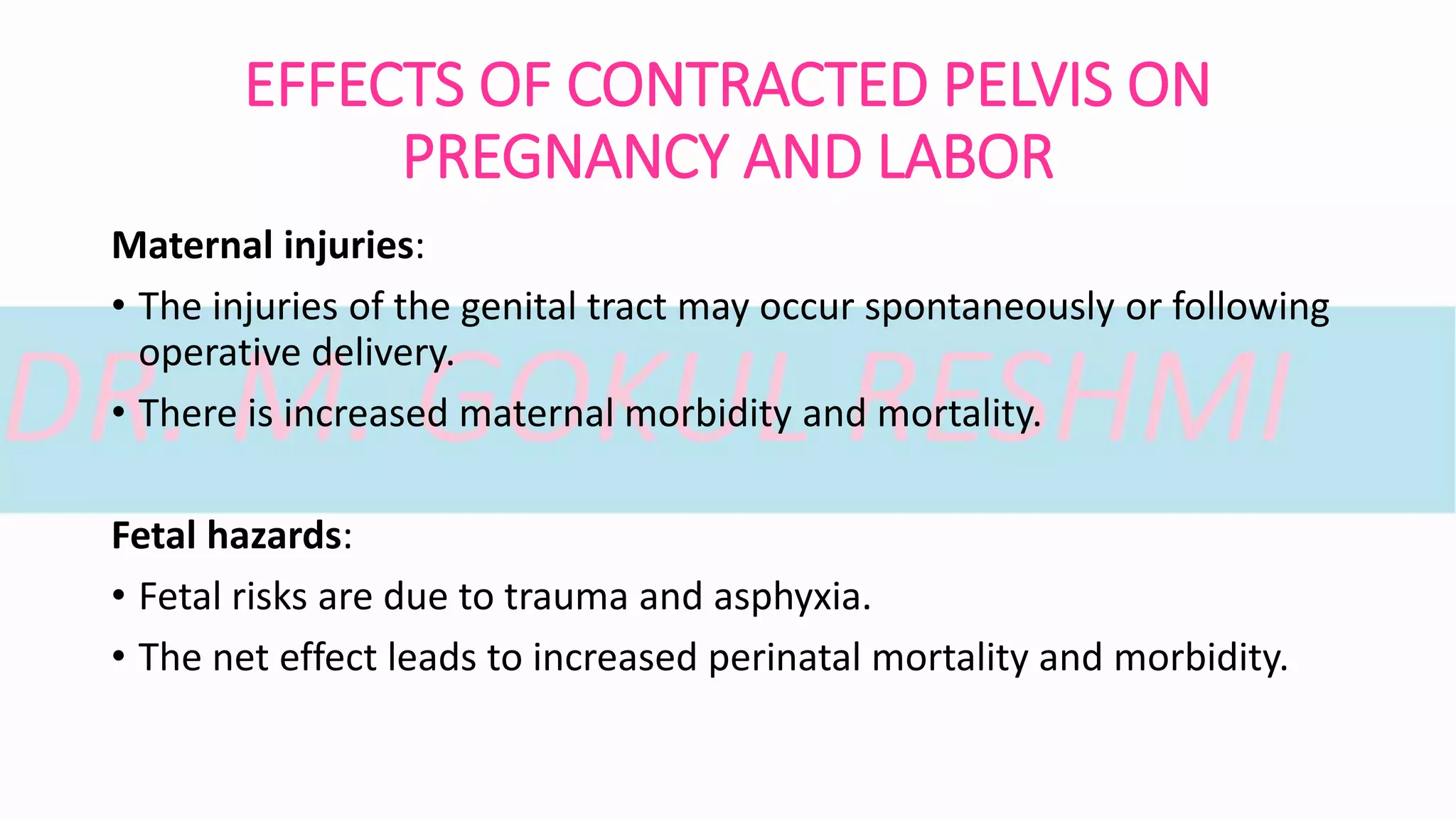 Contracted pelvis - CEPHALOPELVIC DISPROPORTION | PPTX