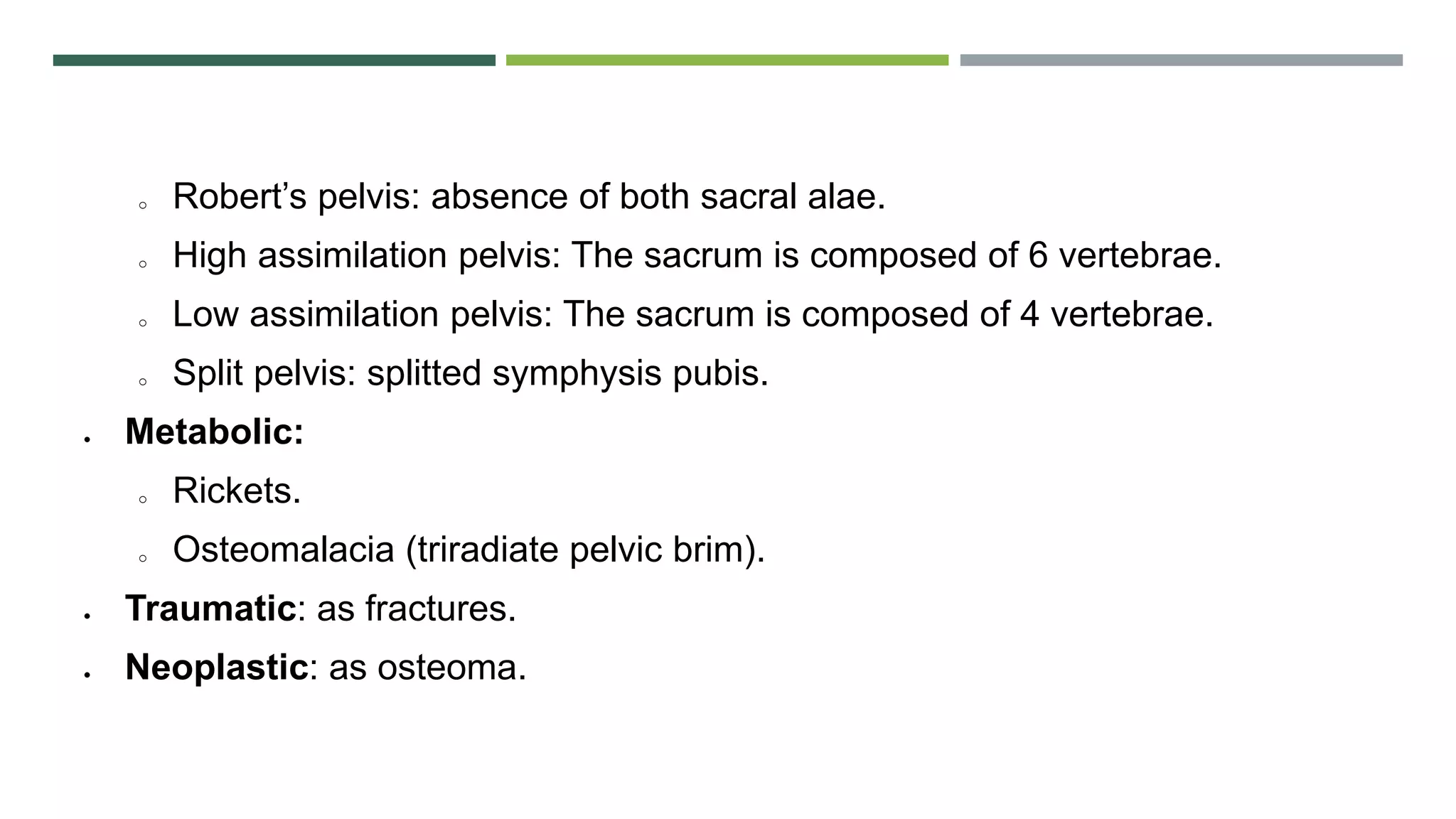 Contracted pelvis | PPTX