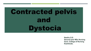 Contracted pelvis | PPT