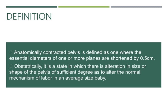 Contracted pelvis | PPTX | Pregnancy | Reproductive Health