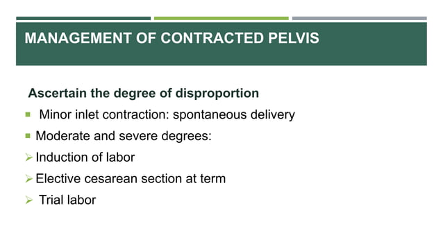 Contracted pelvis | PPTX | Pregnancy | Reproductive Health