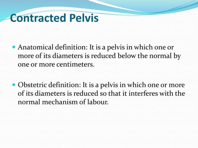 Contracted pelvis.PPT