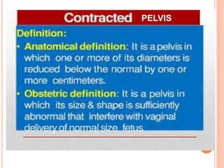 Obg contracted pelvis and other pelvic deformations | PPT