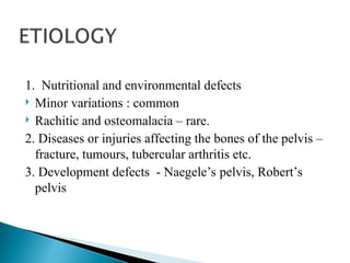Types of pelvis and contracted pelvis ppt | PPT