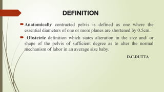 contractedpelvis and CPD of obs and gynecology nursing | PPT