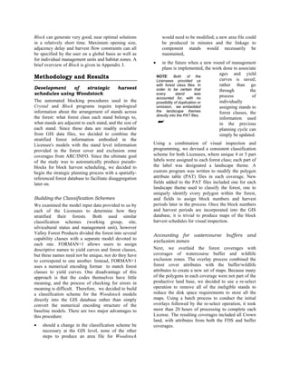 A Comparative Study Of Analytical Tools For Strategic & Tactical Forest Management Planning ...