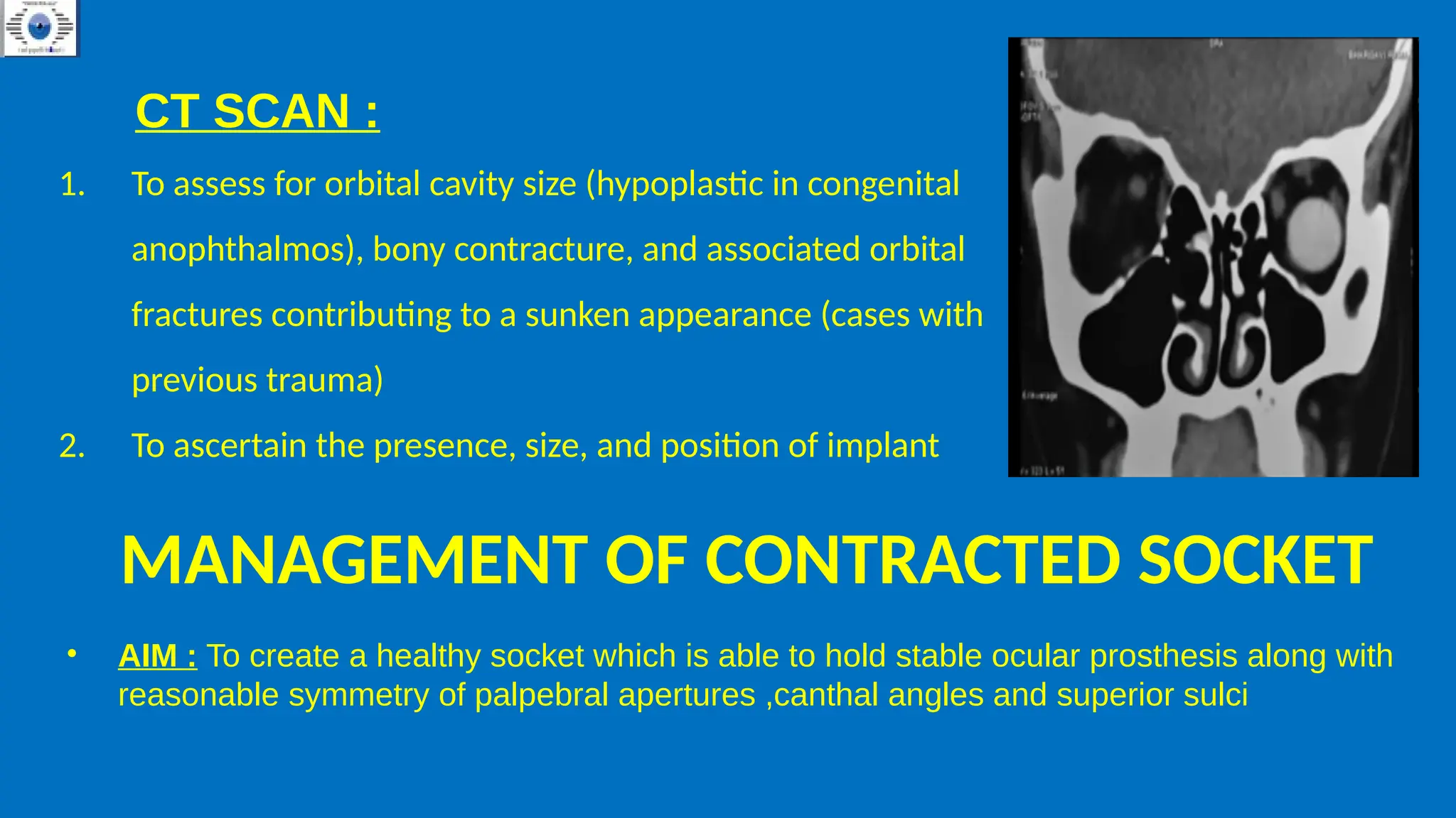CONTRACTED SOCKET , CLINICAL PRESENTATION , FEATURES , MANAGEMENT | PPTX