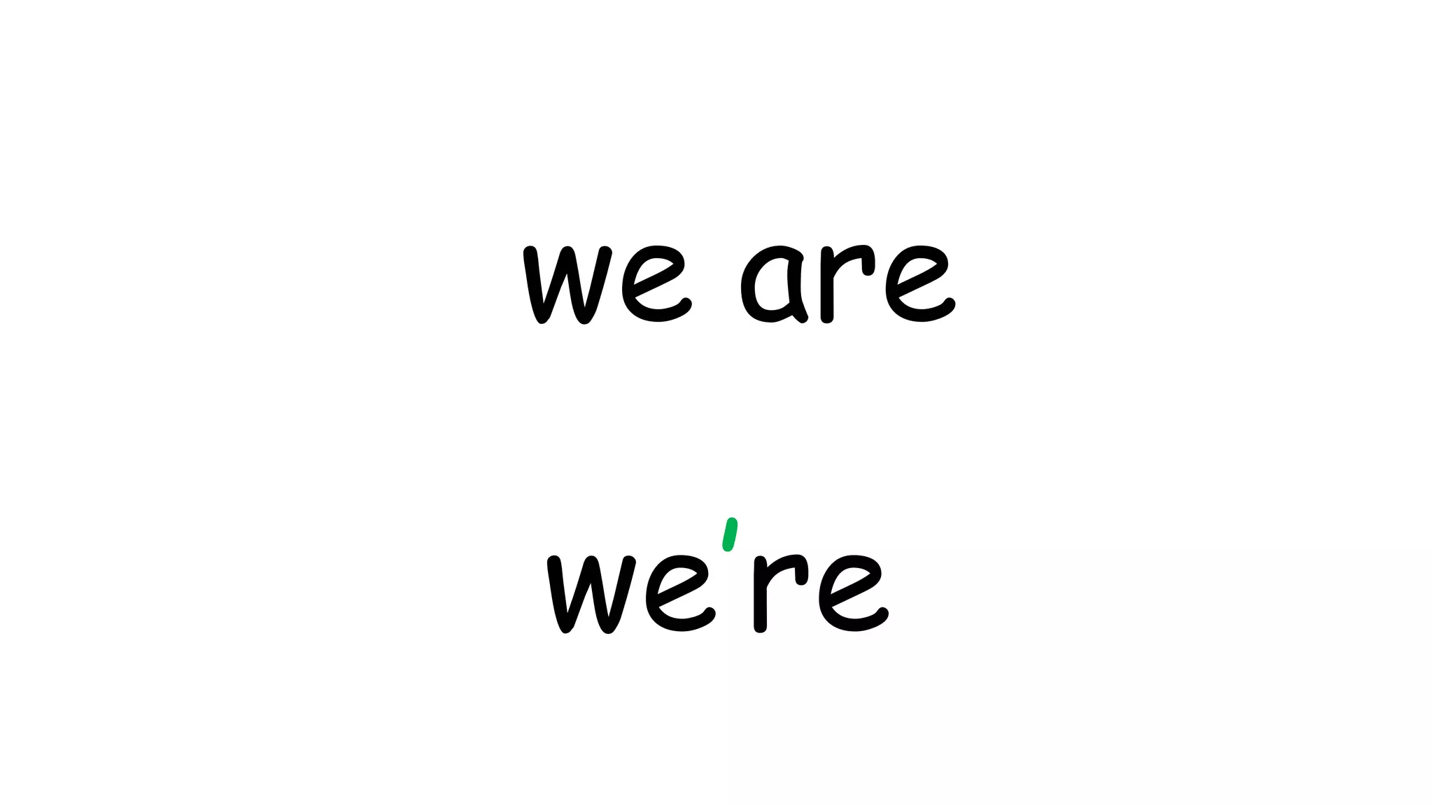 Contracted Words Flashcards | PPT